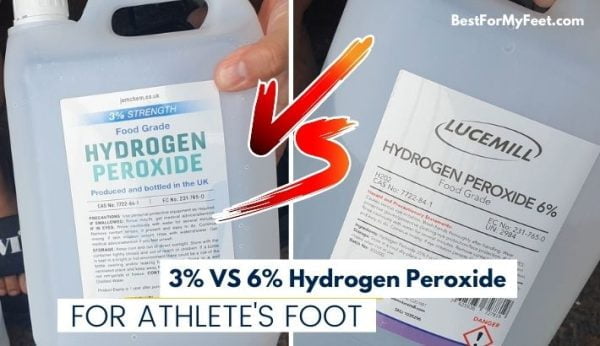 3% Versus 6% Hydrogen Peroxide For Athlete's Foot (Tested)