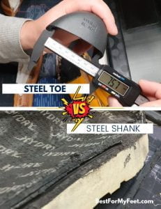 Steel Shank Vs Steel Toe (Are These Two The Same Thing?)